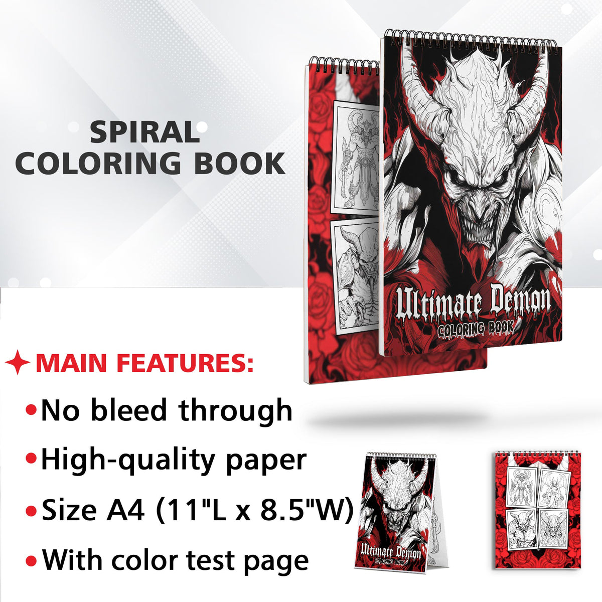 Ultimate Demon Coloring Book – Azhobbyshop